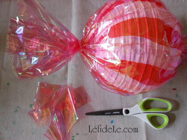 DIY Candyland Party Themed Craft Tutorial: Hard Candy Lanterns, Candy ...