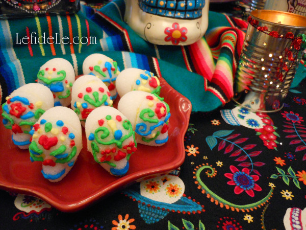 Calaveras de Azucar (Sugar Skulls) Edible Folk Art & Egg-Free Vegan ...