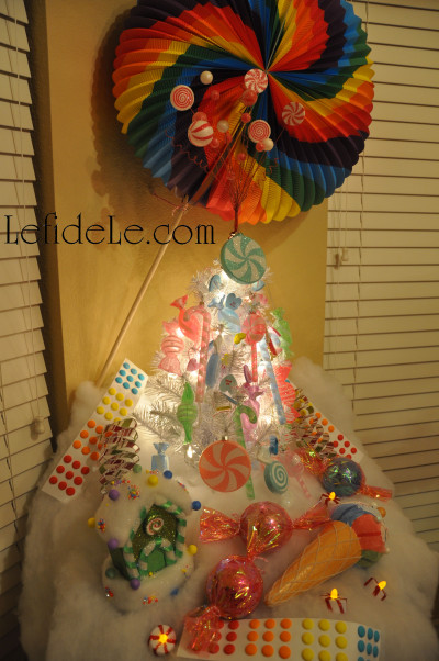 DIY Candyland Party Themed Craft Tutorial: Hard Candy Lanterns, Candy ...